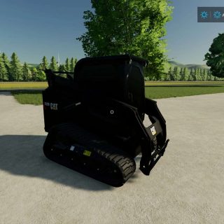 Cat 259D Black out v1.0 FS22 Mod | Farming Simulator 22 Mod