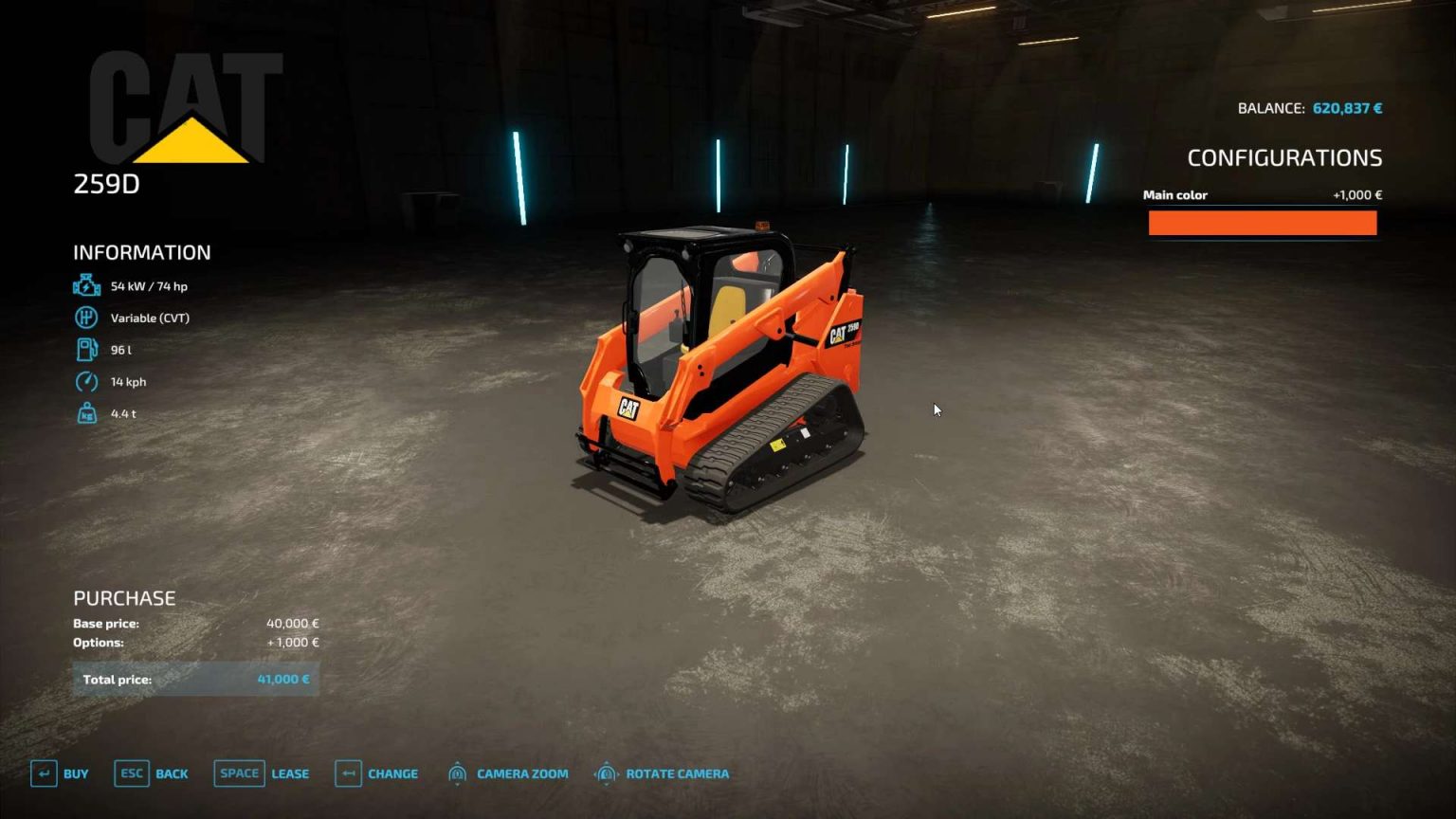 CAT 259D V1.0 FS22 Mod | Farming Simulator 22 Mod