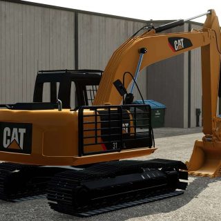 Cat 313D v1.0 FS22 Mod | Farming Simulator 22 Mod