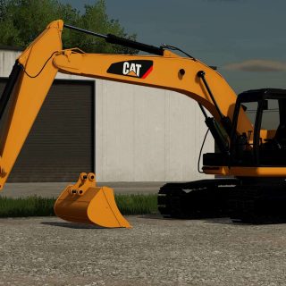 Cat 313D v1.0 FS22 Mod | Farming Simulator 22 Mod