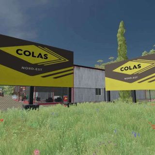 Colas Works panel V1.0 FS22 Mod | Farming Simulator 22 Mod
