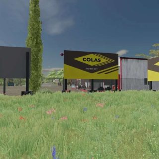 Colas Works panel V1.0 FS22 Mod | Farming Simulator 22 Mod