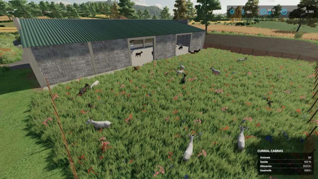 Curral Cabras v1.0 FS22 Mod | Farming Simulator 22 Mod