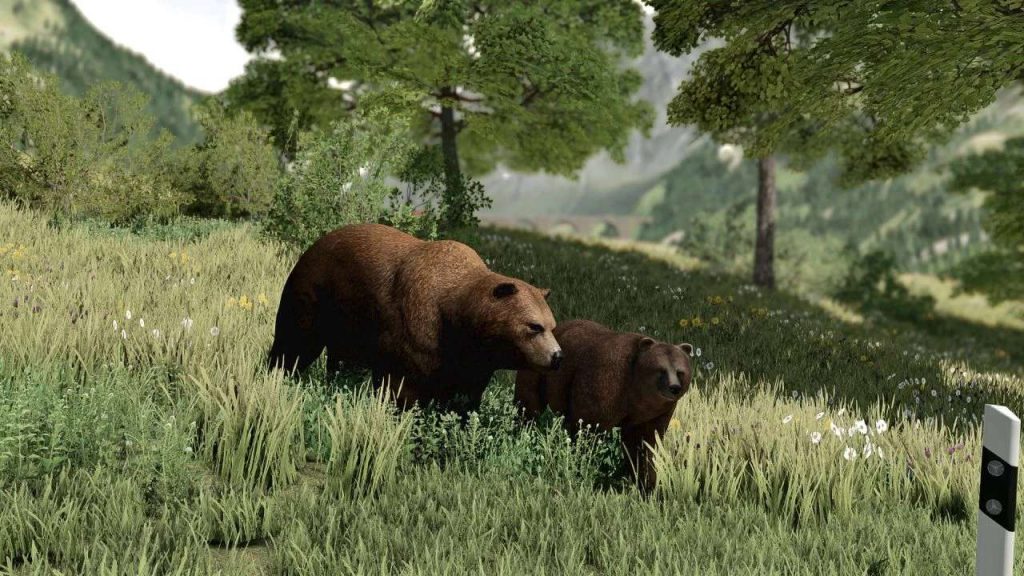 Decorative Placeable Grizzly Bears Pack v1.0 FS22 Mod | Farming ...