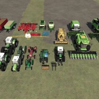 Decorative Vehicles (Prefab) v1.0 FS22 Mod | Farming Simulator 22 Mod