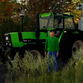 Deutz Fahr DX140 Chip 180KM 50Km/h v1.0 FS22 Mod | Farming Simulator 22 Mod