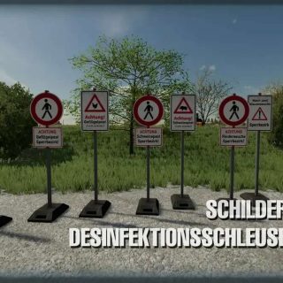 Disinfection Lock v1.0 FS22 Mod | Farming Simulator 22 Mod