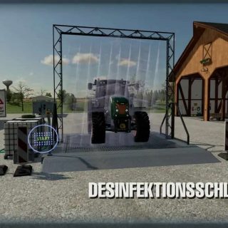 Disinfection Lock v1.0 FS22 Mod | Farming Simulator 22 Mod