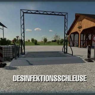 Disinfection Lock v1.0 FS22 Mod | Farming Simulator 22 Mod