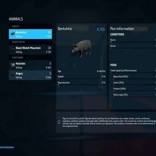 Enhanced Animal System v2.1 FS22 Mod | Farming Simulator 22 Mod