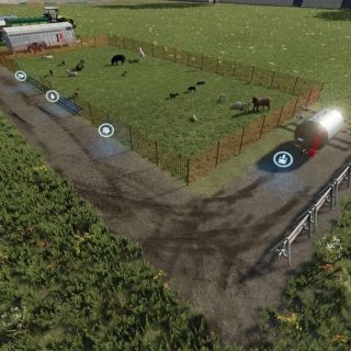 Enhanced Sheep And Goat Pasture v1.0 FS22 Mod | Farming Simulator 22 Mod