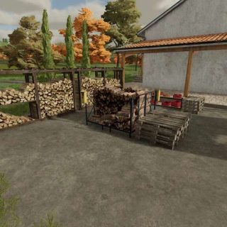 Firewood v1.0 FS22 Mod | Farming Simulator 22 Mod