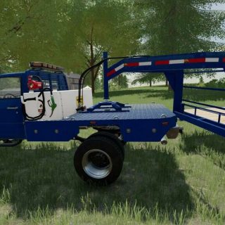 Flatbed Service Truck v1.2 FS22 Mod | Farming Simulator 22 Mod
