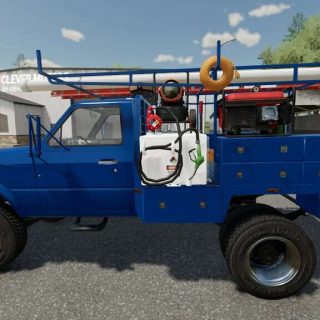 Flatbed Service Truck v1.2 FS22 Mod | Farming Simulator 22 Mod