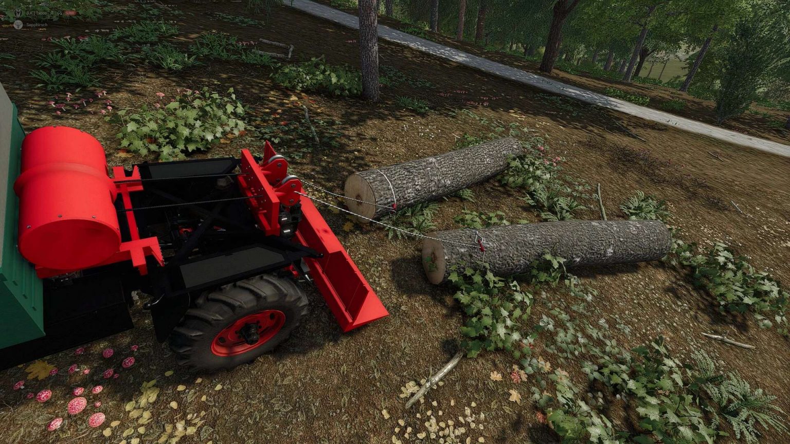 Forstseilwinde v1.0 FS22 Mod | Farming Simulator 22 Mod