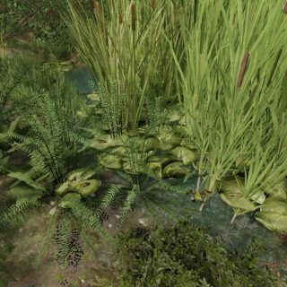 Frogs For Pond v1.0 FS22 Mod | Farming Simulator 22 Mod