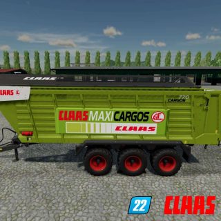 Claas Maxi Cargos 770 By BOB51160 v1.0 FS22 Mod | Farming Simulator 22 Mod