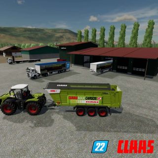 Claas Maxi Cargos 770 By BOB51160 v1.0 FS22 Mod | Farming Simulator 22 Mod
