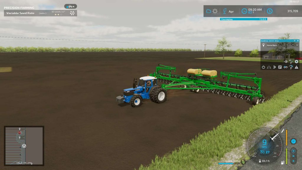 Ford 8830 Tractor v1.0 FS22 Mod | Farming Simulator 22 Mod