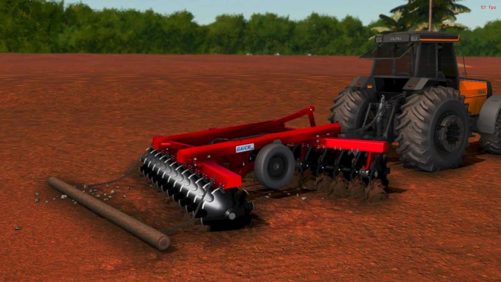 Grade Aradoura Tatu GAICR 300 v1.0 FS22 Mod | Farming Simulator 22 Mod