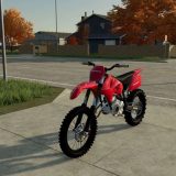 Honda Dirtbike v1.0 FS22 Mod | Farming Simulator 22 Mod