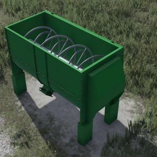 Horizontal Fodder Mixer v1.0 FS22 Mod | Farming Simulator 22 Mod