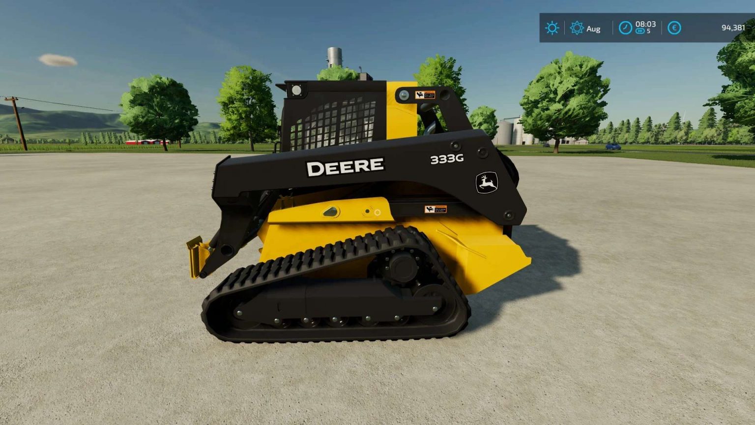 John Deere 333g v1.0 FS22 Mod | Farming Simulator 22 Mod