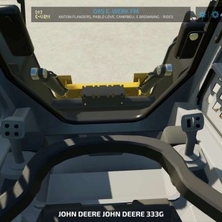 John Deere 333g v1.0 FS22 Mod | Farming Simulator 22 Mod