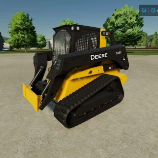 John Deere 333g v1.0 FS22 Mod | Farming Simulator 22 Mod