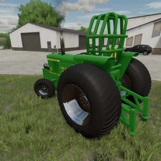 John Deere 4020 Pulling Tractor v1.0 FS22 Mod | Farming Simulator 22 Mod