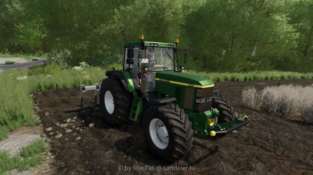 John Deere 7810 v1.9.1 FS22 Mod | Farming Simulator 22 Mod