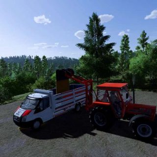 Lizard Scorpion Backloader-System v1.0 FS22 Mod | Farming Simulator 22 Mod