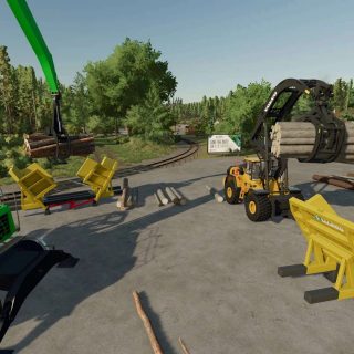 Log Leveller v1.0 FS22 Mod | Farming Simulator 22 Mod