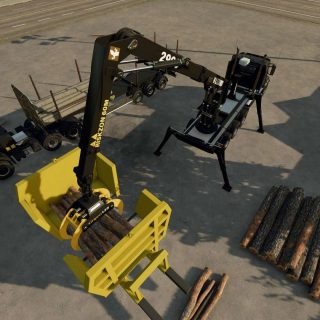 Log Leveller v1.0 FS22 Mod | Farming Simulator 22 Mod
