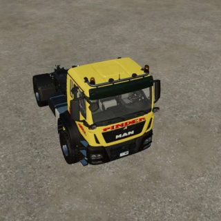 MAN TGS Pinder v1.0 FS22 Mod | Farming Simulator 22 Mod