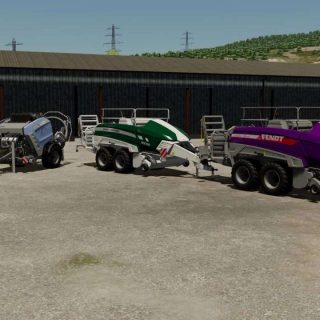 Massey Ferguson & Fendt Colourable Balers v1.0 FS22 Mod | Farming ...