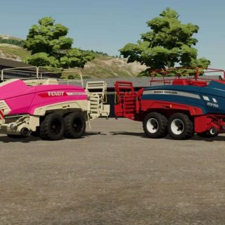 Massey Ferguson & Fendt Colourable Balers v1.0 FS22 Mod | Farming ...