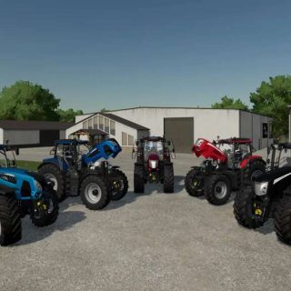 McCormick X8 VT-Drive And Landini Series 8 v1.0 FS22 Mod | Farming ...
