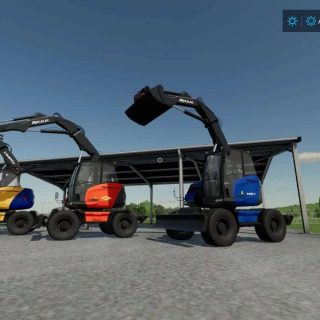 Mecalac 15 MWR v1.0.0.3 FS22 Mod | Farming Simulator 22 Mod