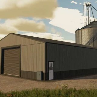 Metal Hall v1.0 FS22 Mod | Farming Simulator 22 Mod