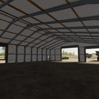 Metal Hall v1.0 FS22 Mod | Farming Simulator 22 Mod