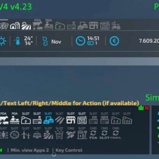 MultiOverlay Hud v4.23 Beta FS22 Mod | Farming Simulator 22 Mod