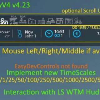 MultiOverlay Hud v4.24Beta FS22 Mod | Farming Simulator 22 Mod