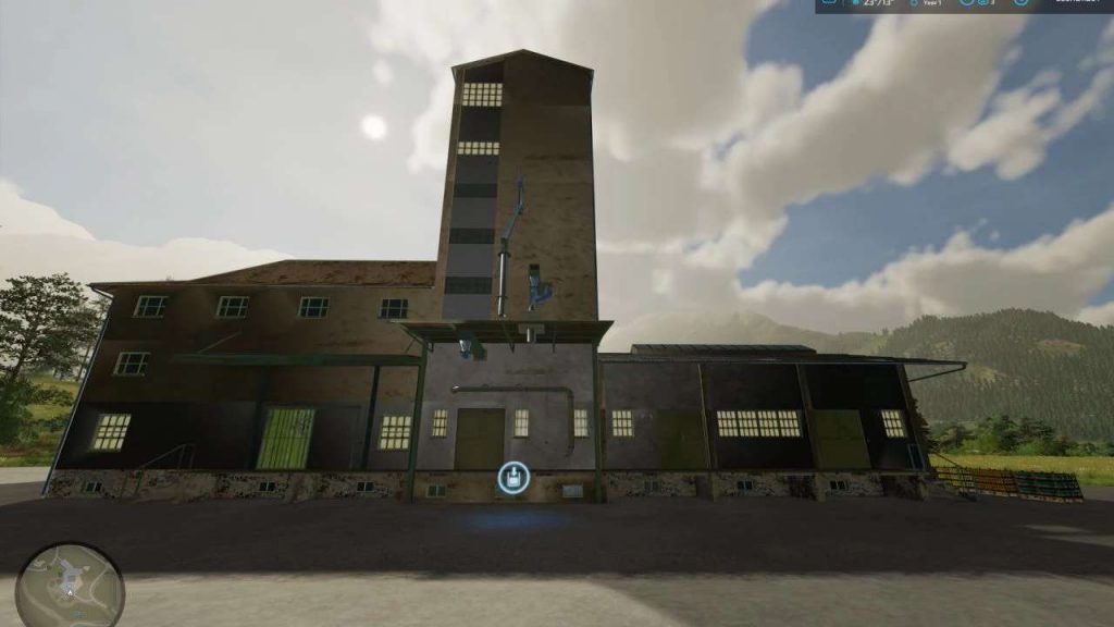 Oil Mill Multifruit v1.1 FS22 Mod | Farming Simulator 22 Mod