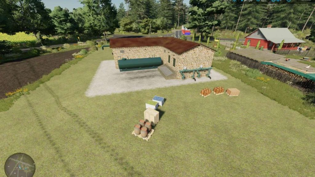 Old winery v1.0 FS22 Mod | Farming Simulator 22 Mod