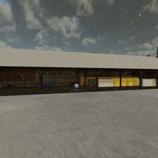 Pallet And Bale Storage v1.0 FS22 Mod | Farming Simulator 22 Mod