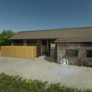 Pallet And Bale Storage v1.0 FS22 Mod | Farming Simulator 22 Mod