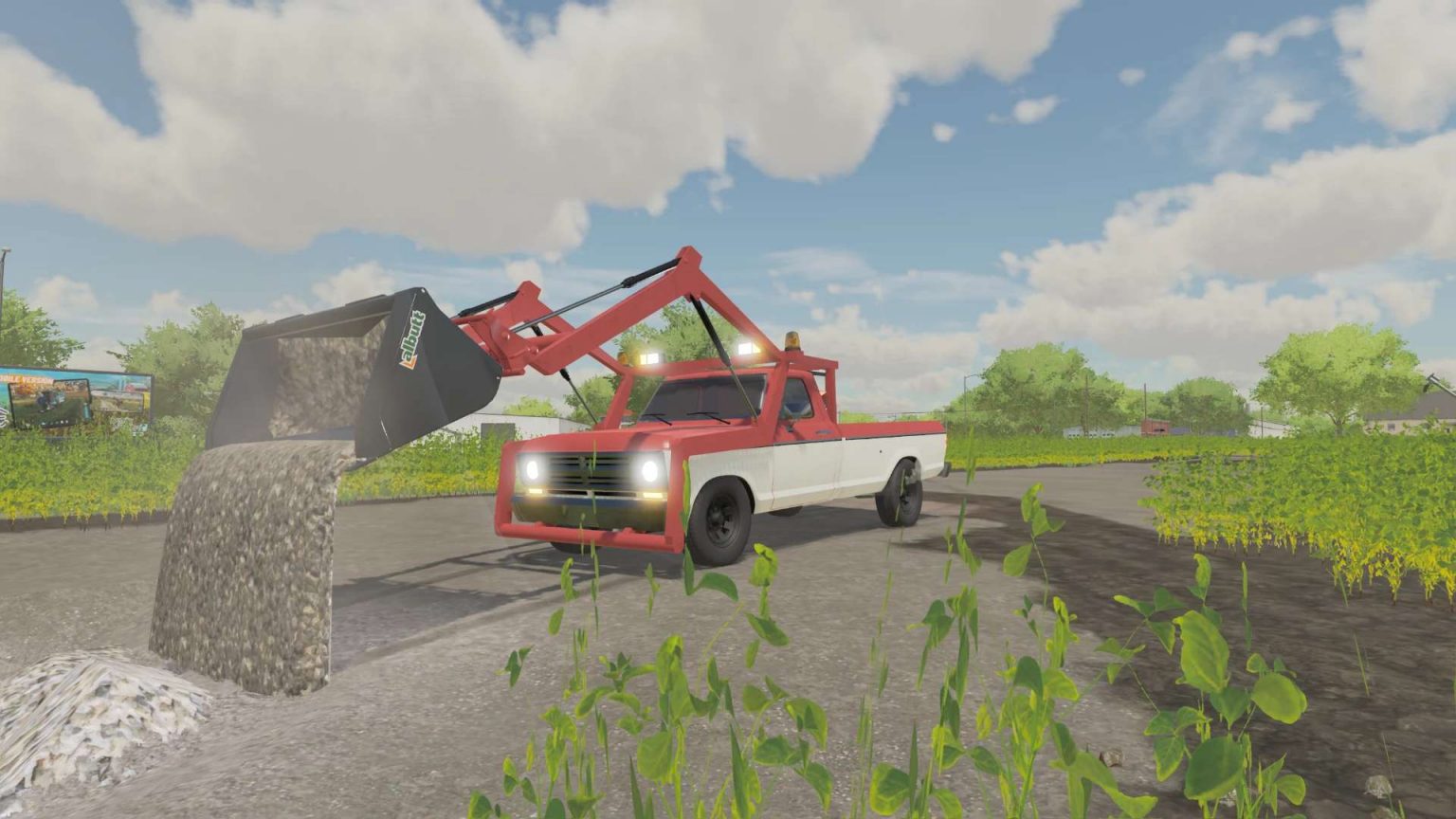 Pickup Truck Loader v1.0 FS22 Mod | Farming Simulator 22 Mod