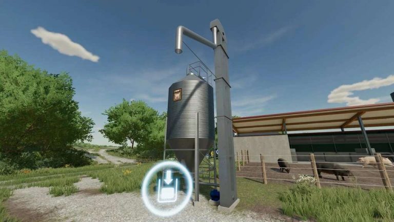 Pig Feed Buying Station v1.0 FS22 Mod | Farming Simulator 22 Mod