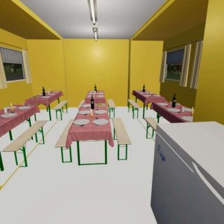 Pinder Circus Kitchen Trailer v1.0 FS22 Mod | Farming Simulator 22 Mod